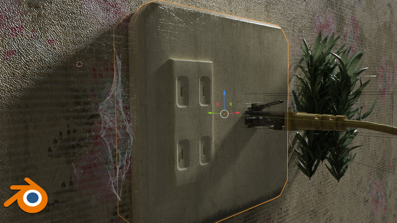 Ethernet cable - Movie Scene - Blender Tutorial - Cinematography in ...