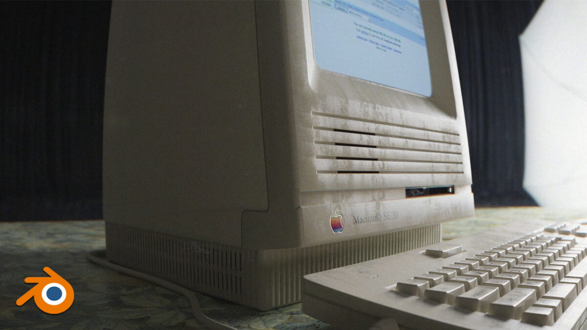Old Apple Macintosh scene - Tutorial - Cinematography in Blender ...