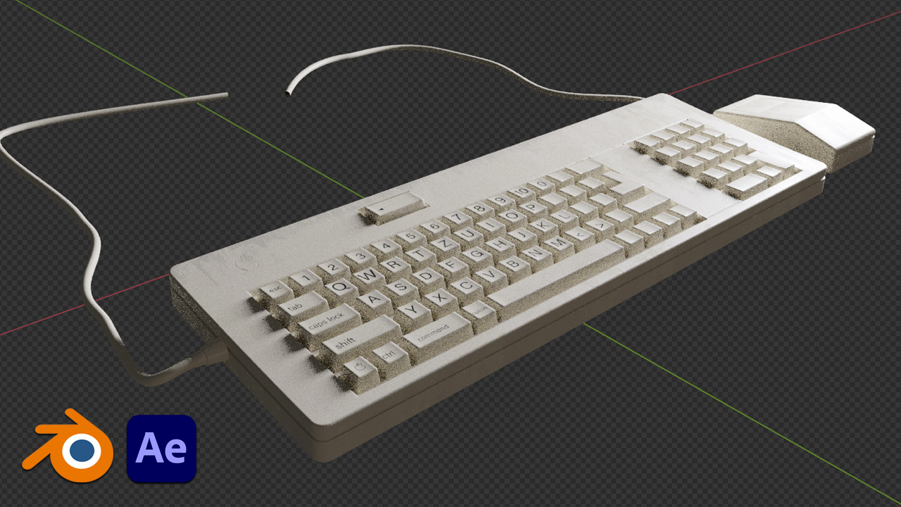 Old Apple Macintosh scene - Tutorial - Cinematography in Blender ...