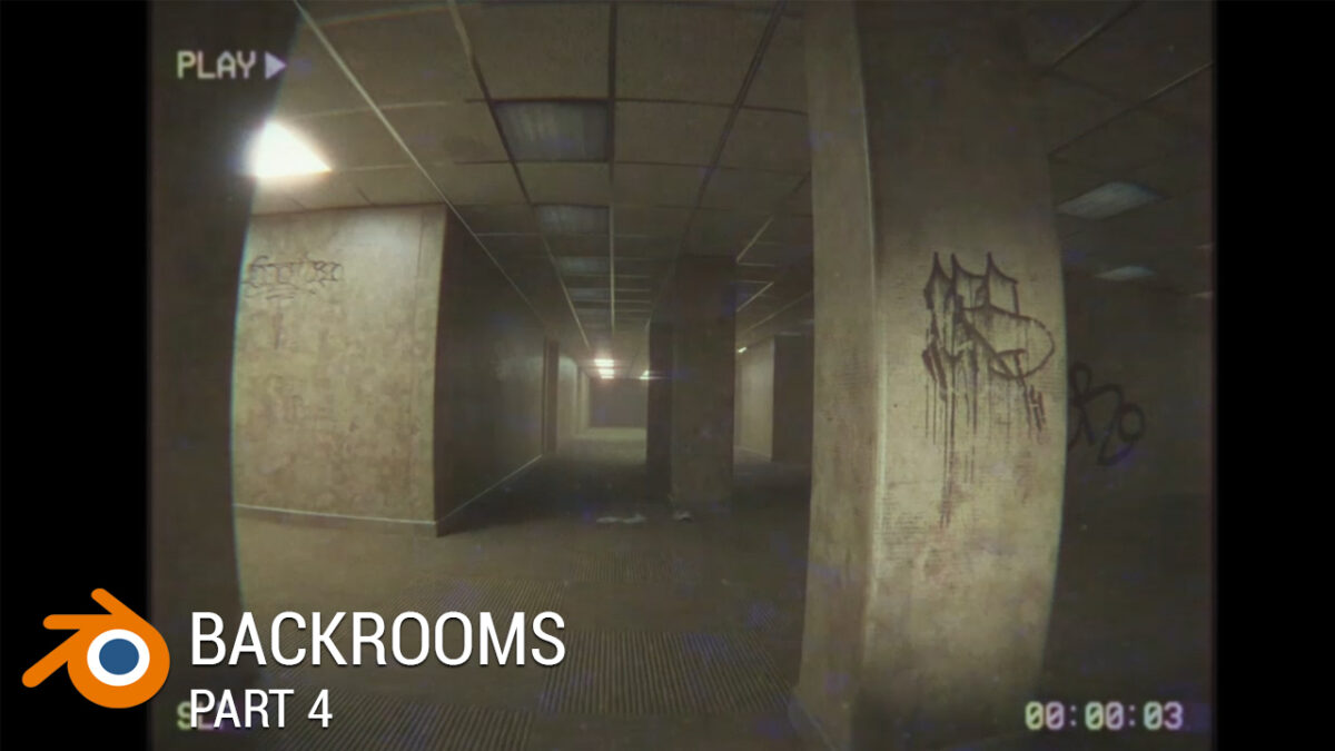 Backrooms - 4h 40 min tutorial - Cinematography in Blender - Tutorials